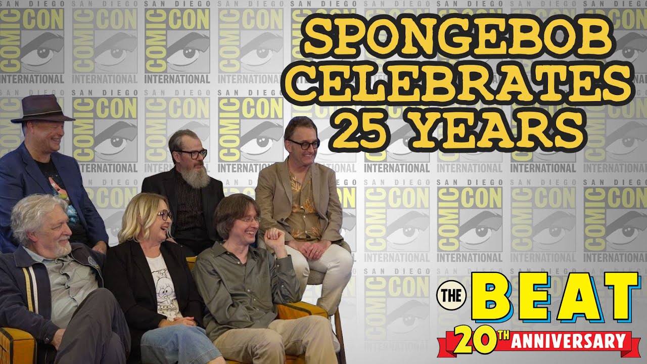 SPONGEBOB SQUAREPANTS 25th Anniversary Interview! | Con Daily SDCC '24 ...