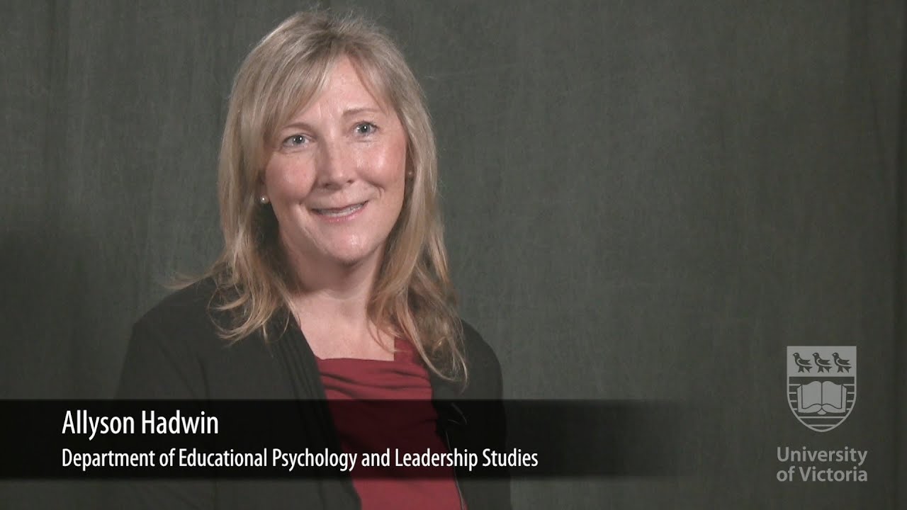 Faces of UVic Research: Allyson Hadwin - YouTube