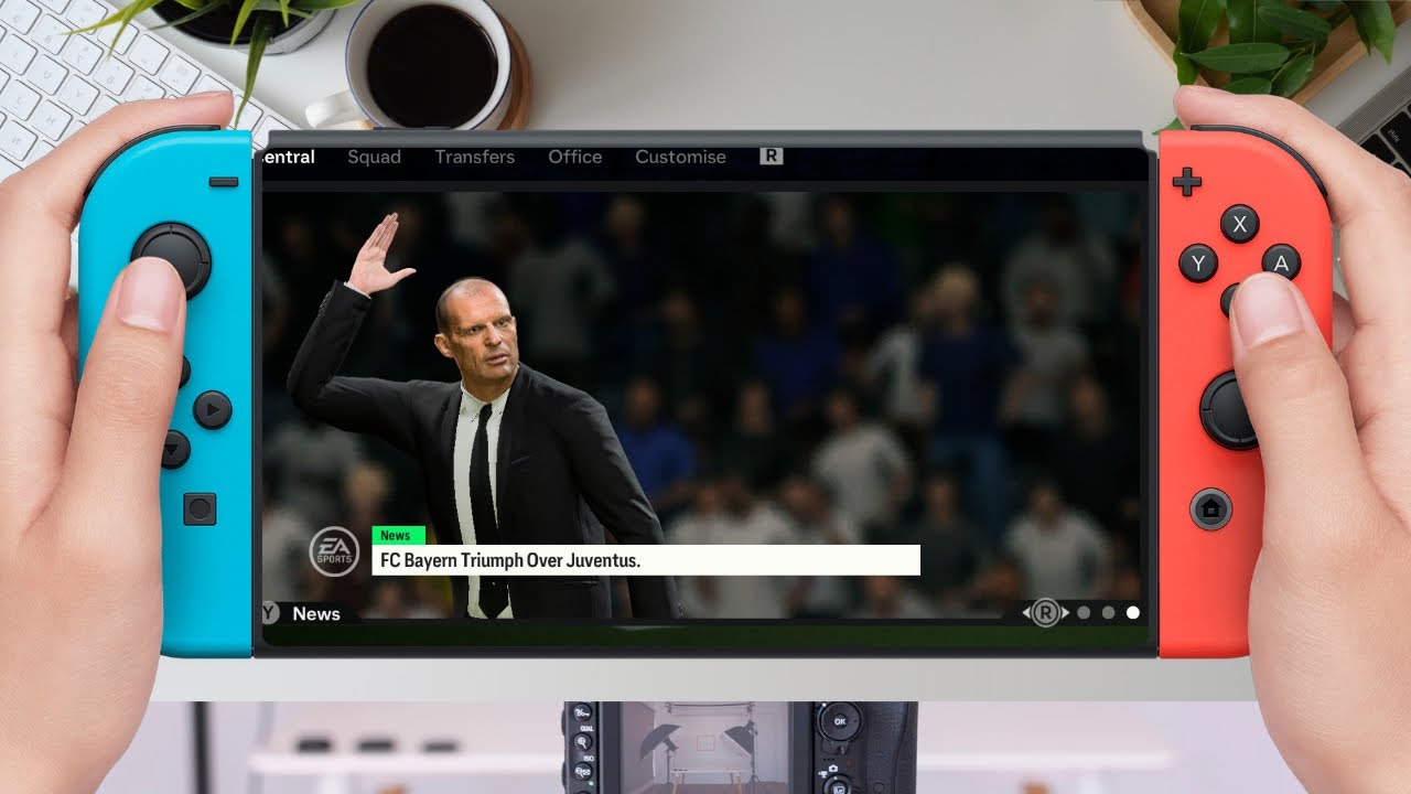 FC24 Nintendo Switch Manager Career ULTIMATE Team Gameplay🔥 - YouTube
