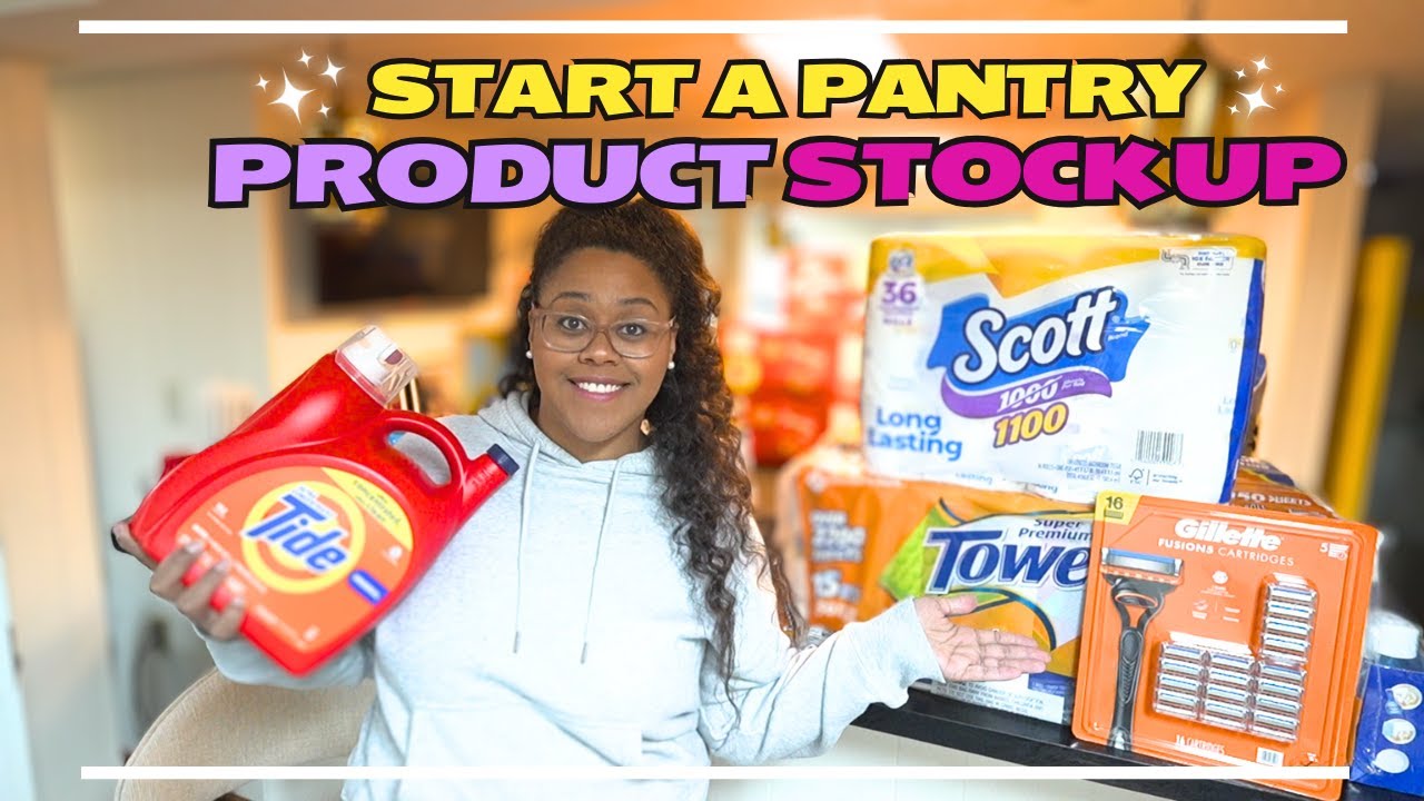 HOW I'M STARTING MY PRODUCT STORAGE STOCKPILE + STOCK UP AND ORGANIZE ...