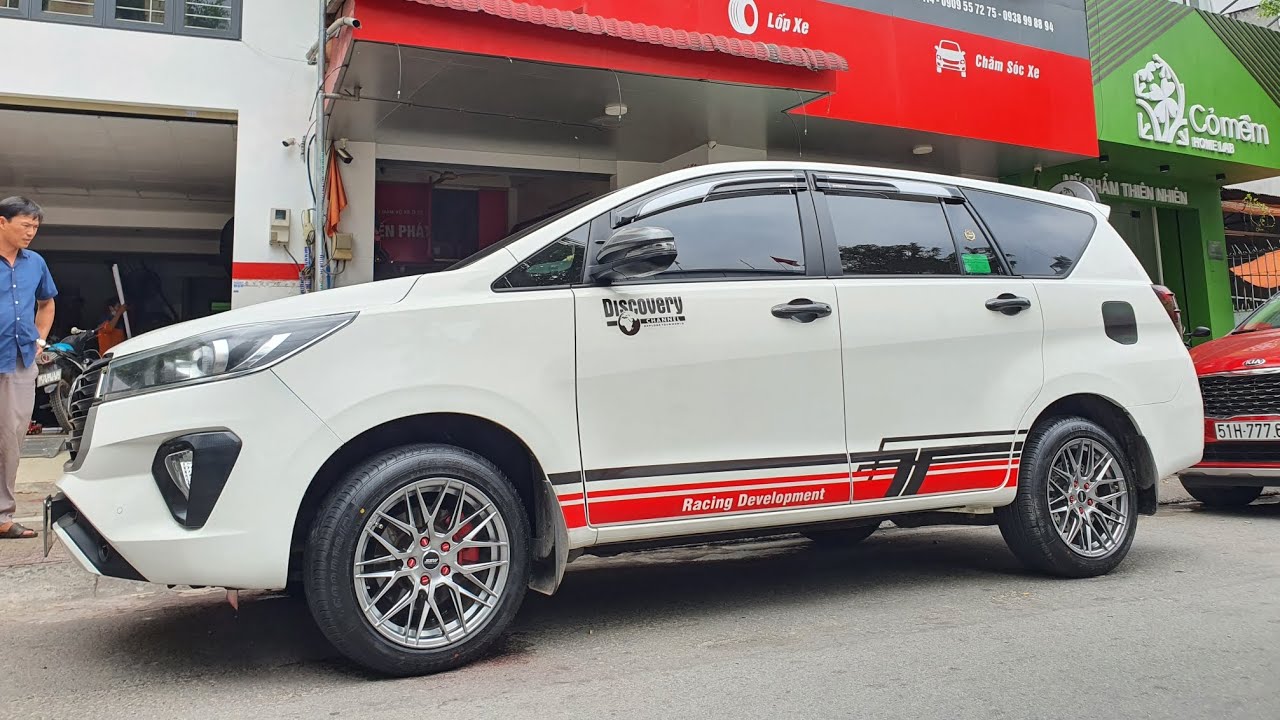 UP TOYOTA INNOVA XE QUỐC DÂN ĐỘ MÂM TO LỐP MỎNG 17INCH SSW THAILAND ...