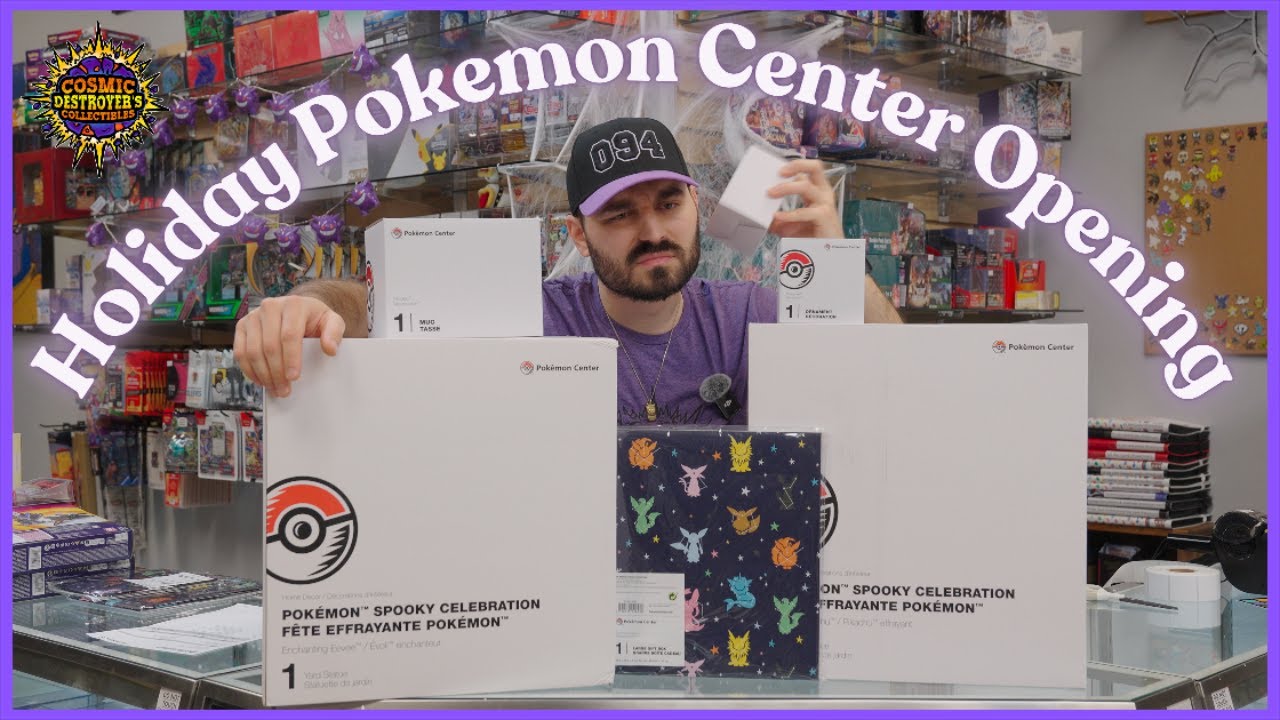 2024 Holiday Pokemon Center Exclusives Unboxing! - YouTube