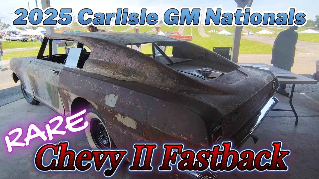 Rare Chevy II Fastback at the 2025 Carlisle GM Nationals #chevynova # ...