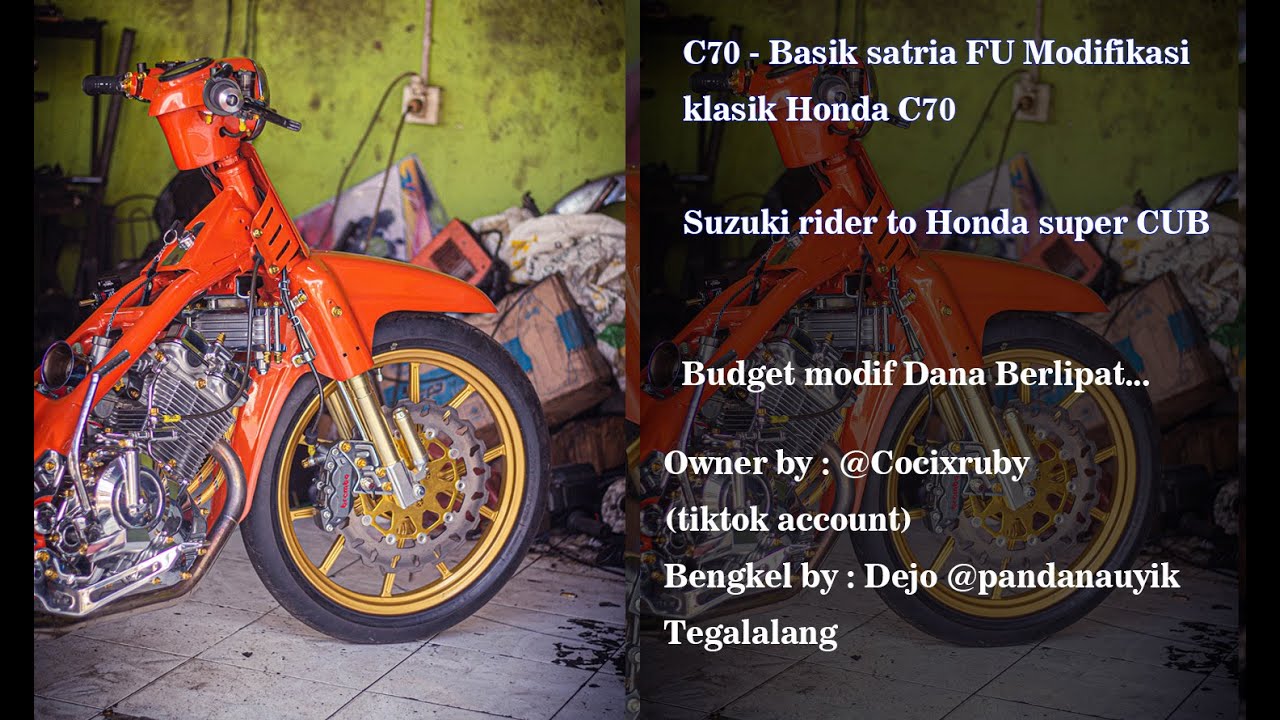 Review C70 Satria FU Extreme Habis dana Sekitar 28jt!!! - YouTube