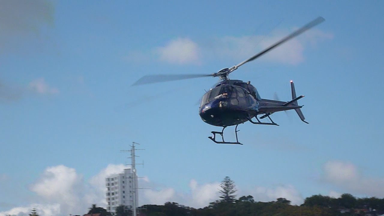 Police Helicopter Take Off New Zealand 2014. - YouTube