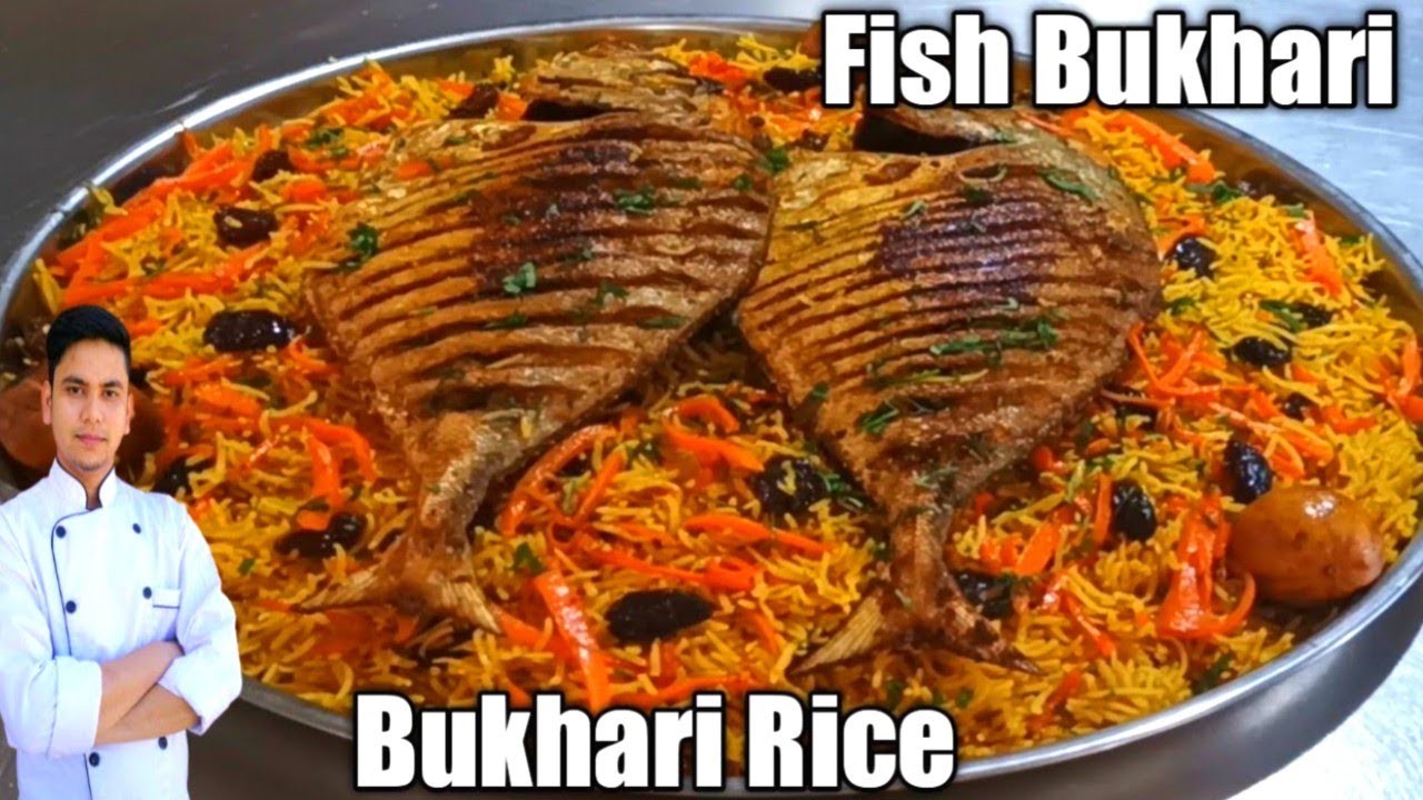Bukhari Rice recipe /Fish Bukhari Rice /Saudi Rice /Arabic Rice recipe ...