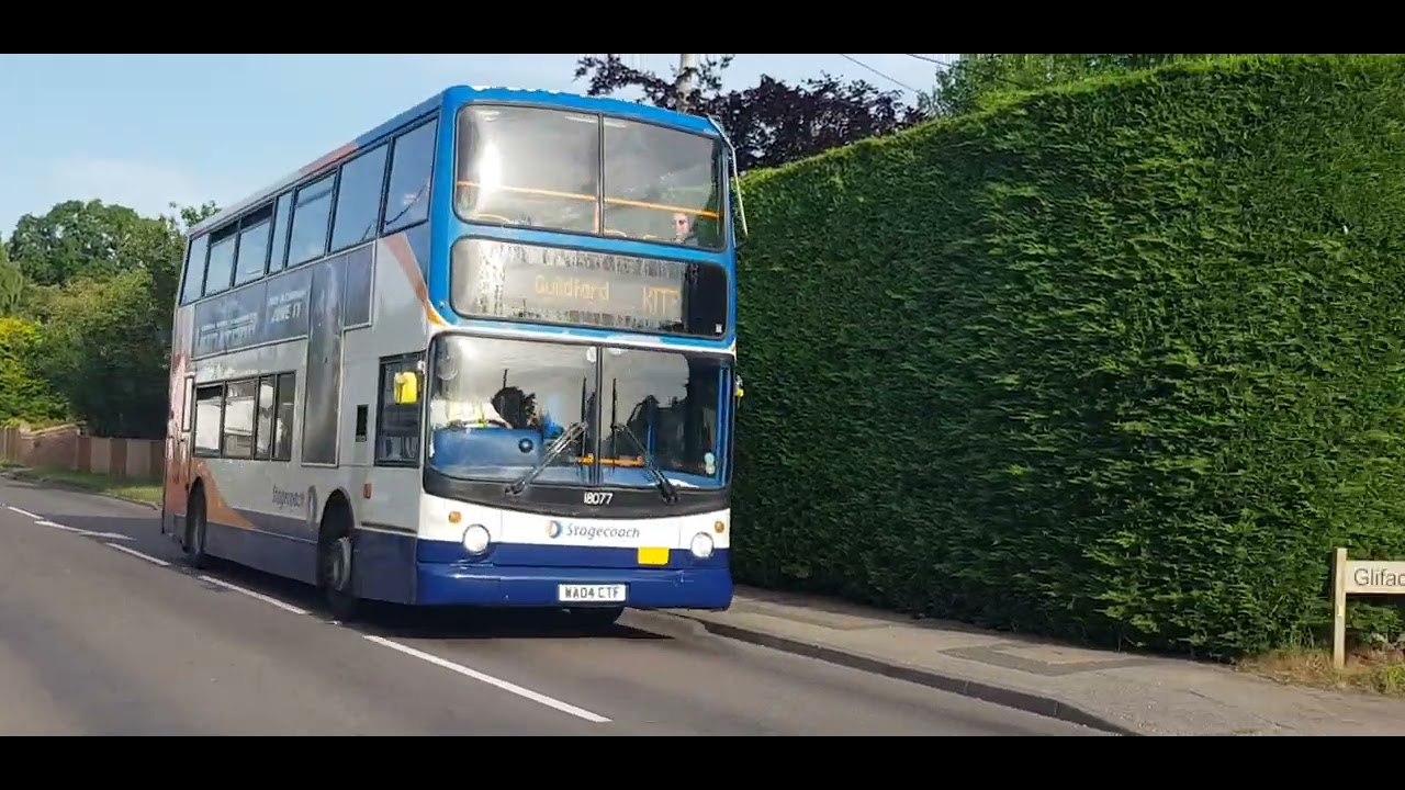 Here is the stagecoach bus 18077 on the kite in Normandy Friday 17 June ...
