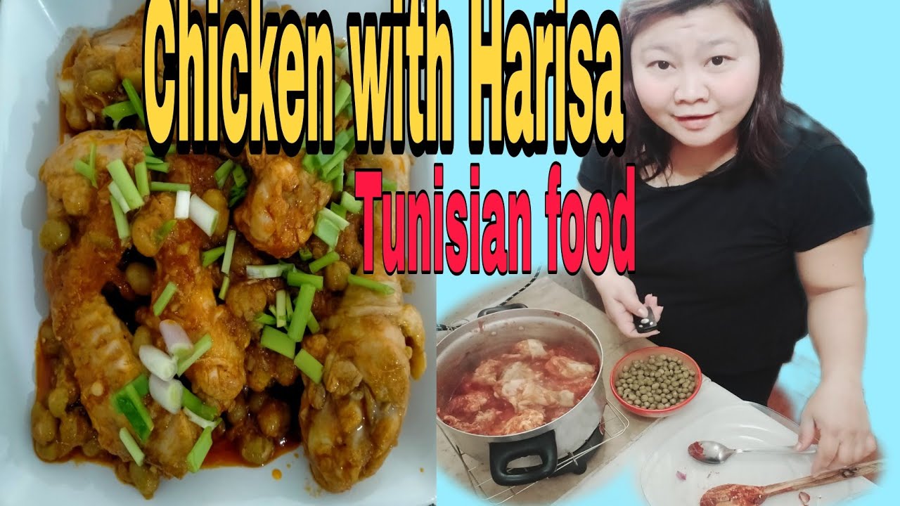 How to cook Chicken with Harisa Tunisian food |Rubzfanatic blogz - YouTube
