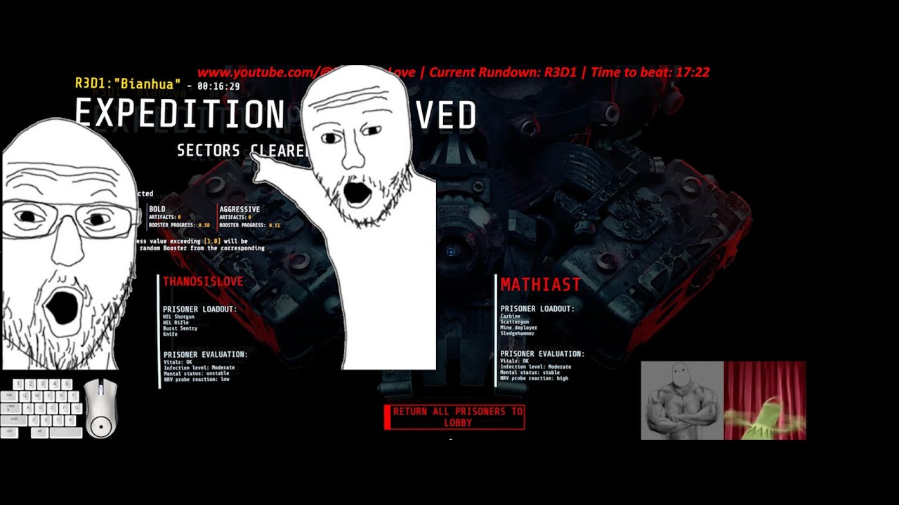 GTFO Speedrun | R3D1 Duo 16:29 | Boosterless | World Record - YouTube