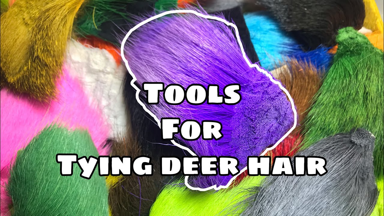 Fly tying TOOLS FOR TYING WITH DEER HAIR by Jorge G - YouTube