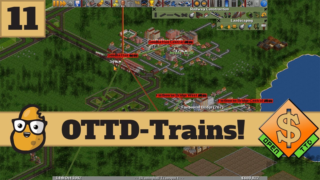 OpenTTD Ep. 11 - Let's Play Open Transport Tycoon Deluxe - YouTube