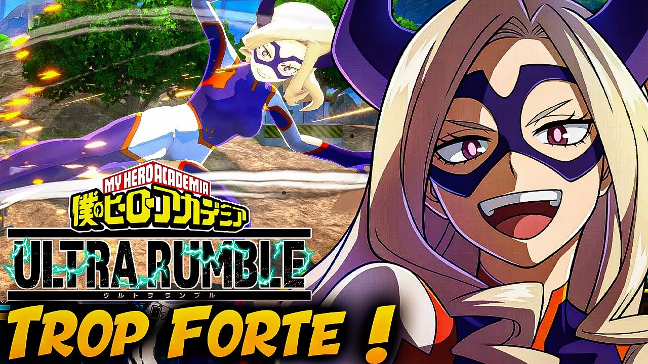 MOUNT LADY est trop forte 🔥 MY HERO ACADEMIA ULTRA RUMBLE - YouTube