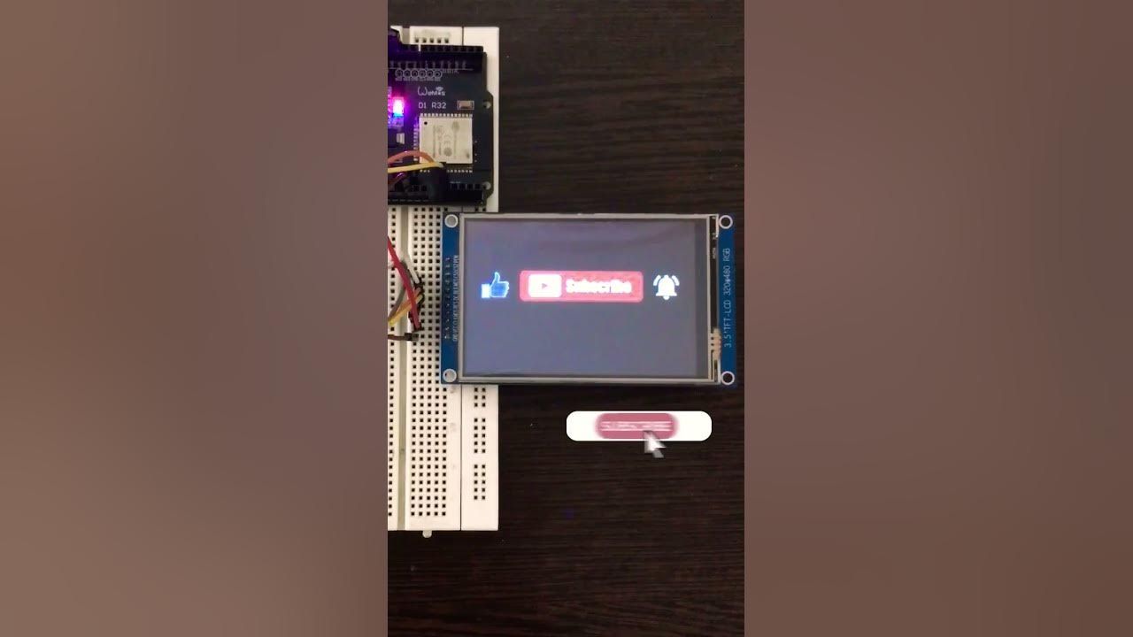 Lcd Displays A Beginners Guide To Using Ili9486 With Esp32 And Arduinoesp32 Arduino Iot 2789