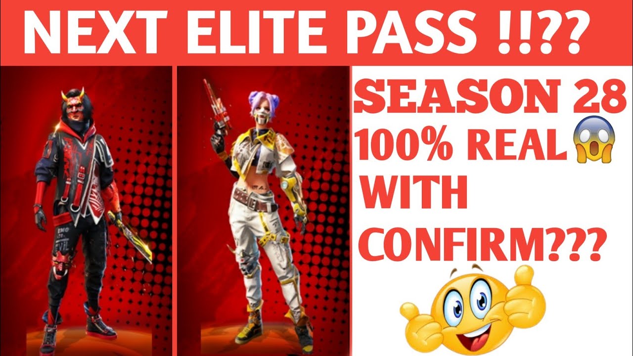 FREE FIRE SEASON 28 ELITE PASS FULL REVIEW || SEPTEMBER ELITE PASS FULL ...