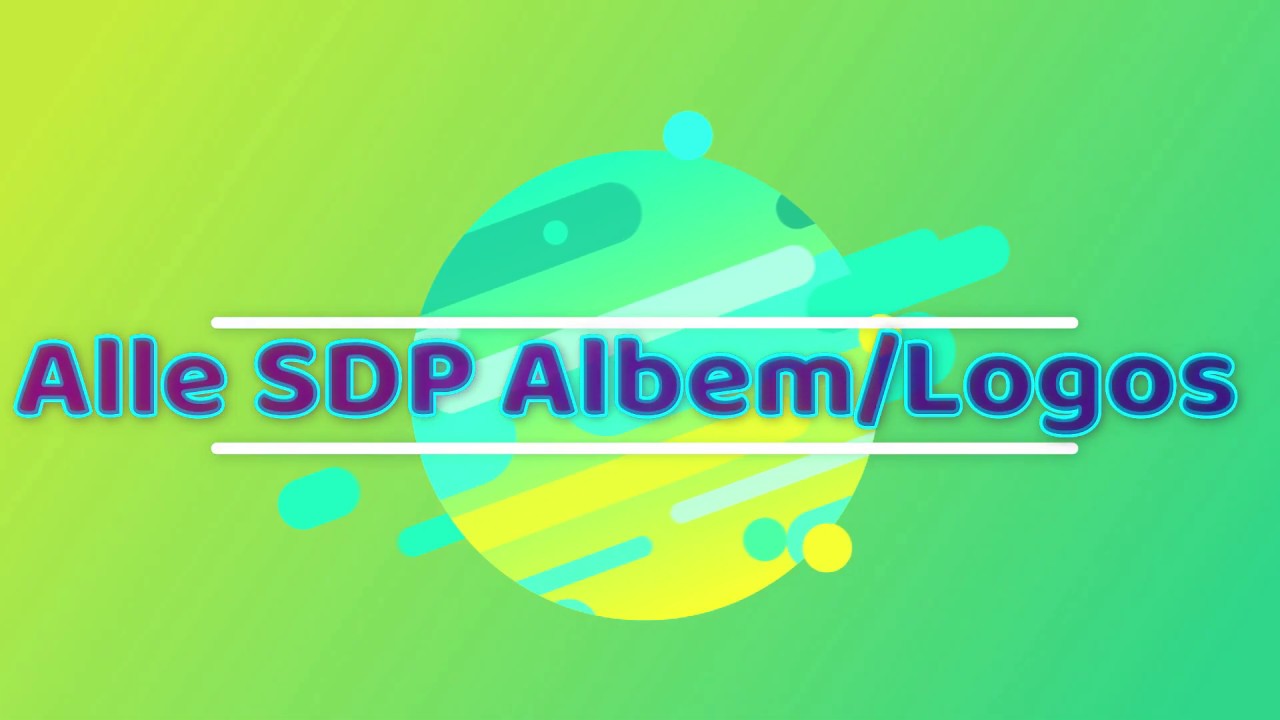 SDP Alle Alben und Logos - YouTube