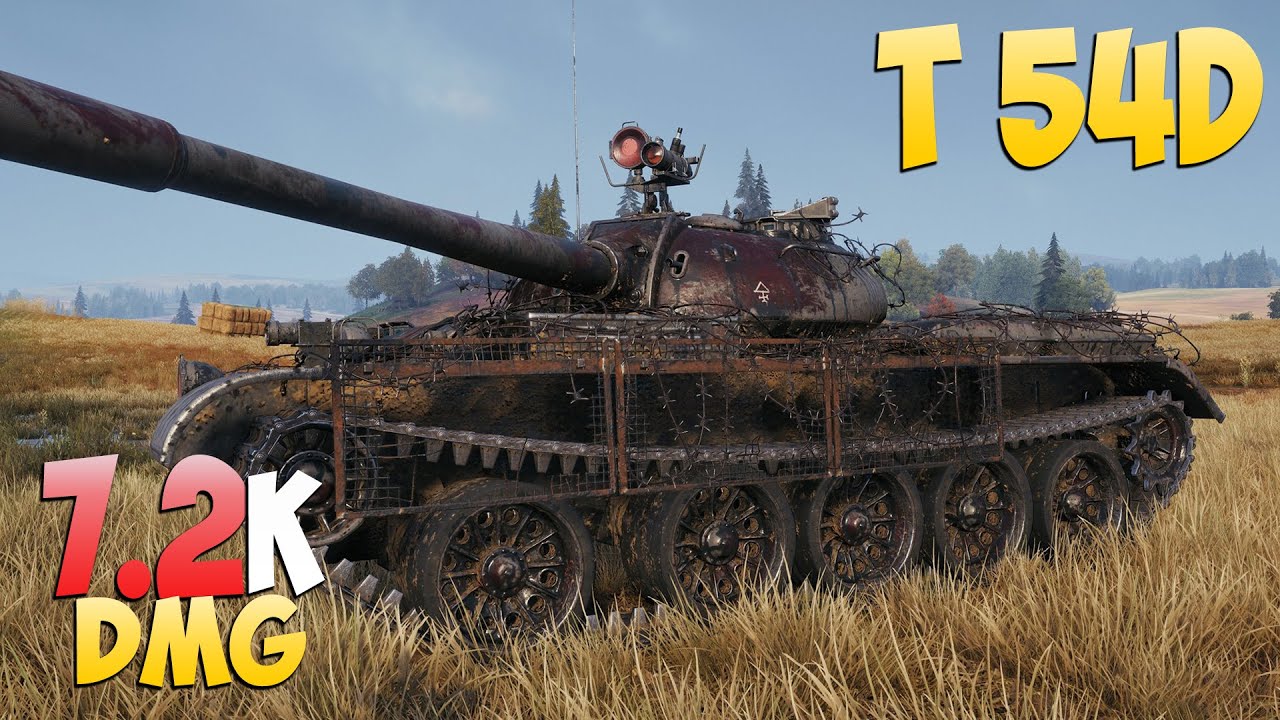 T 54D - 4 Kills 7.2K DMG - Still unclear! - World Of Tanks - YouTube