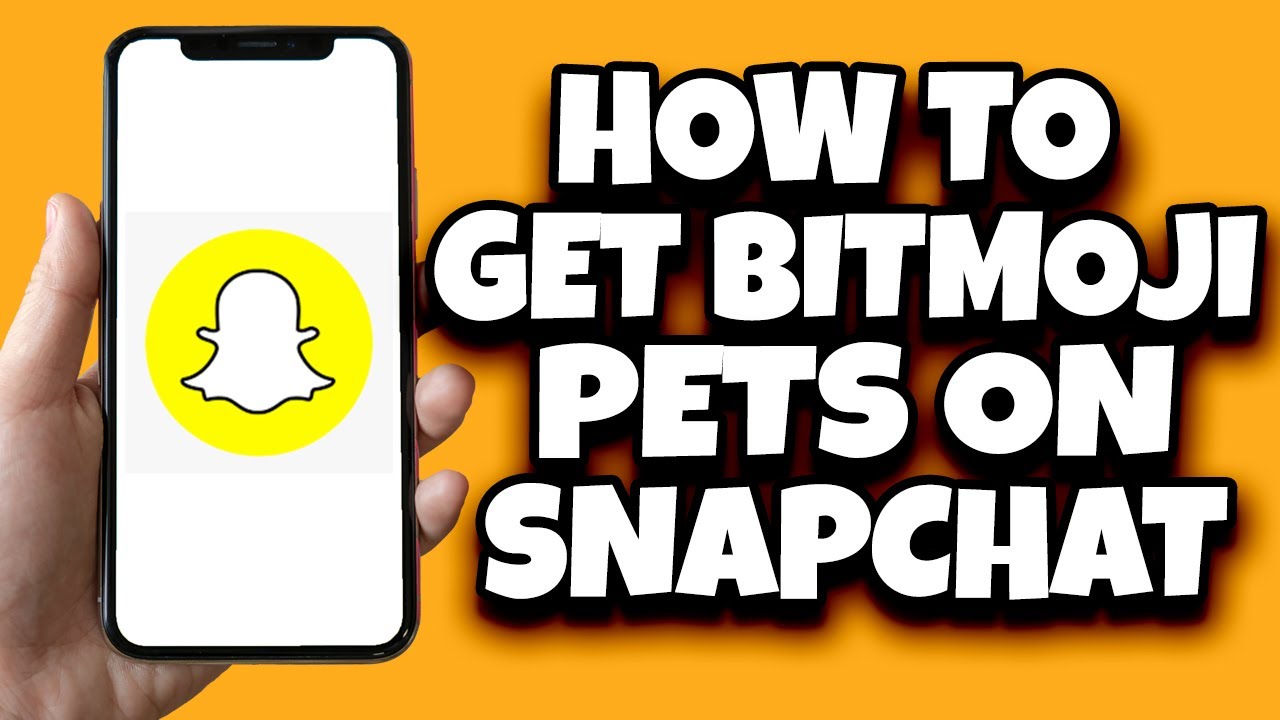 How To Add Bitmoji Pets To Your Snapchat (2024) - YouTube