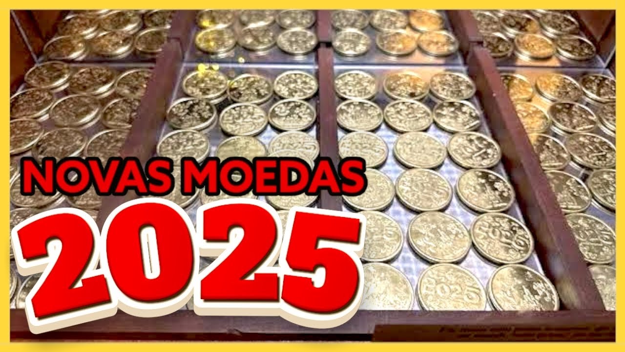 15 NOVAS MOEDAS 2025 JÁ CIRCULANDO- COLEÇÃO E CAÇA AO TESOURO ABERTO # ...