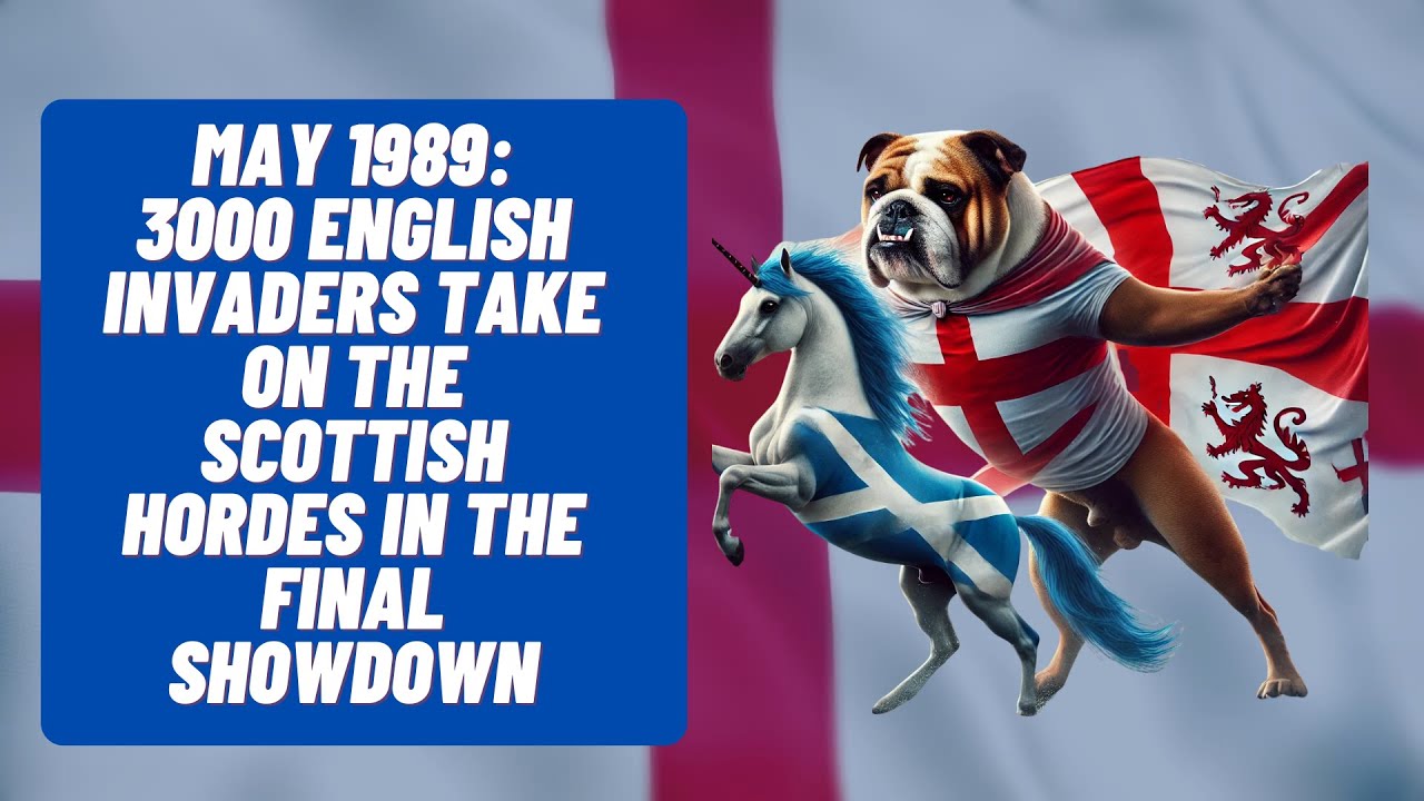 May 1989 : 3000 English Invaders Take On The Scottish Hordes In The ...