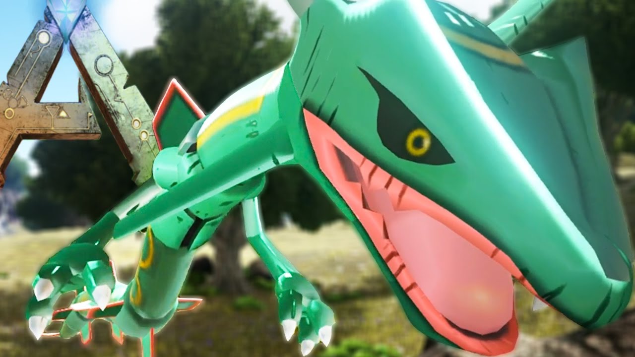 Ark Survival Evolved - RAYQUAZA FIGHTING MEWTWO IS THE MOST EPIC SH*T ...