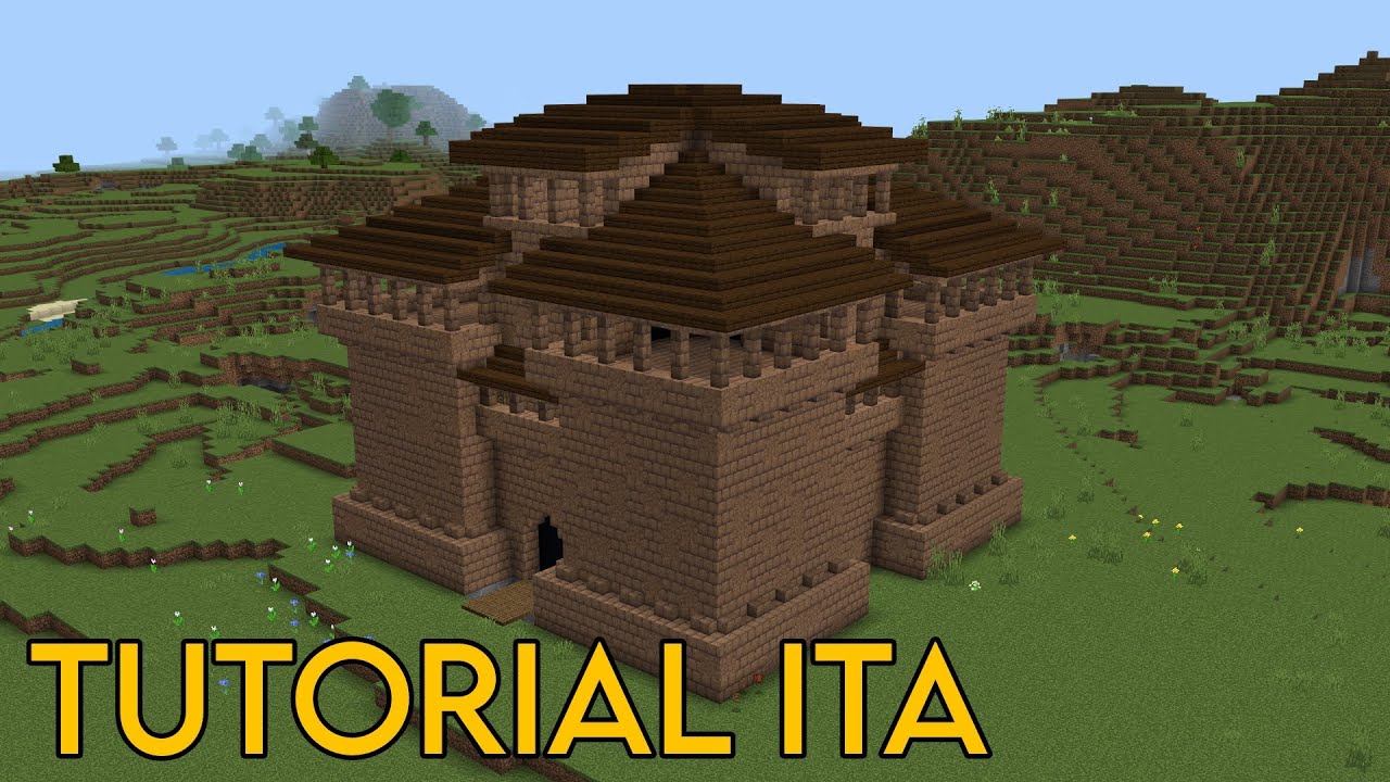 Come costruire una fortezza medievale - Minecraft tutorial ITA - YouTube