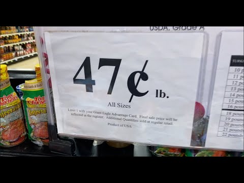 GET THIS NOW! SHOPPING ADVENTURES AT GIANT EAGLE! Turkey, Chicken, Beef ...