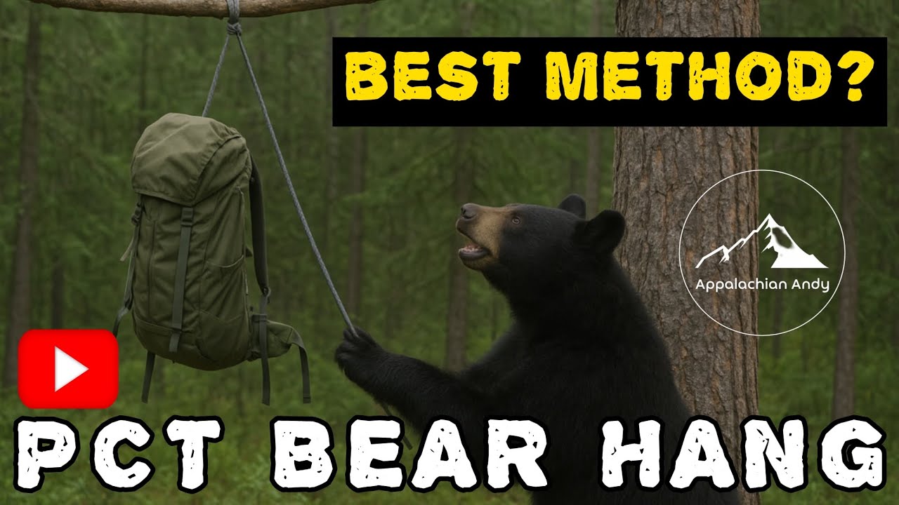 How to Do the PCT Bear Hang | The Best Way to Protect Your Food in the ...
