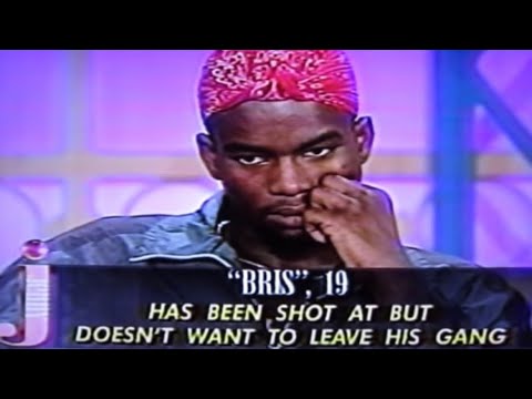 “Jenny Jones Tries To Get Blood Member Bris To Admit To Murder Live On ...
