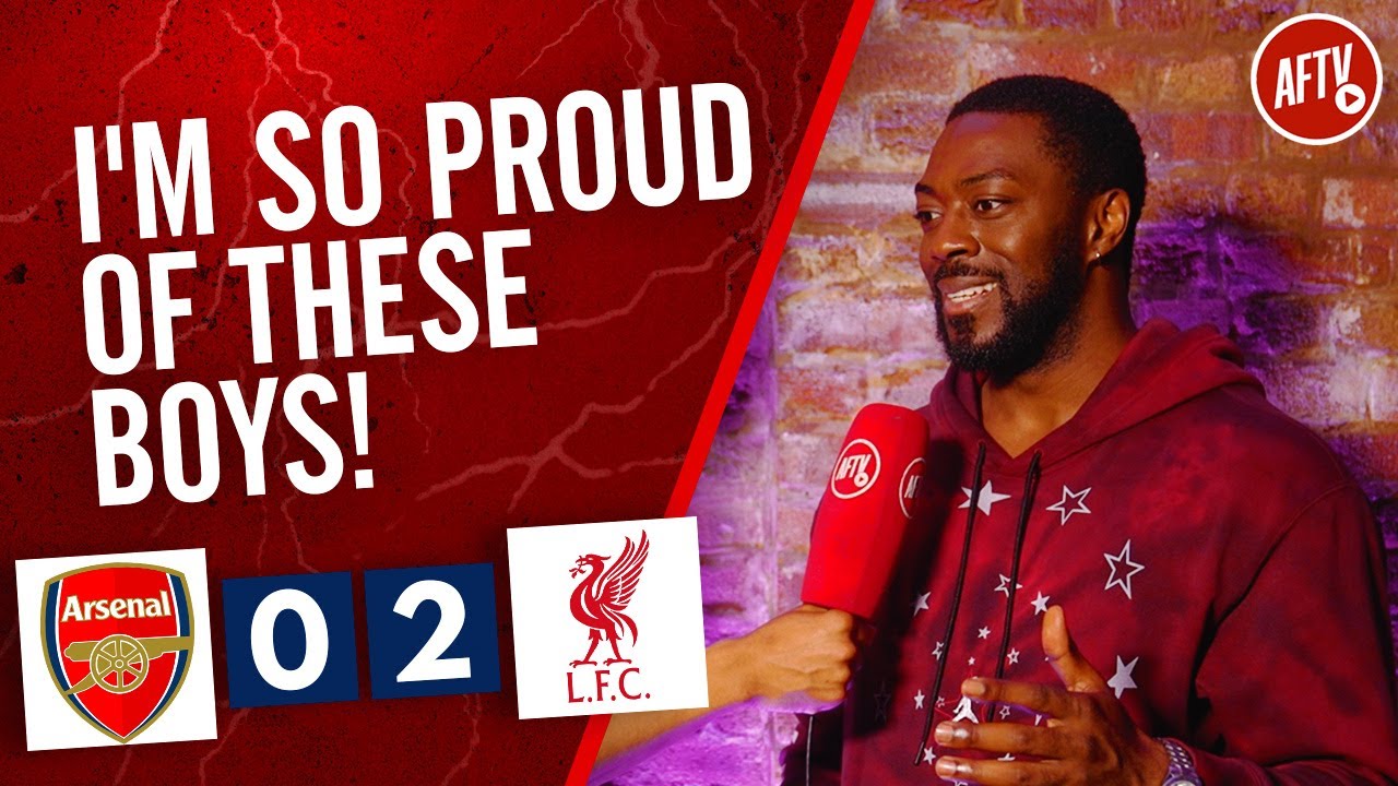 Arsenal 0-2 Liverpool | I'm So Proud Of These Boys! (David Ajala) - YouTube