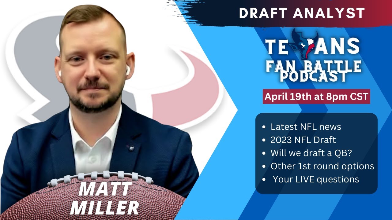 Draft Talk with Matt Miller (ESPN Draft Analyst) - YouTube