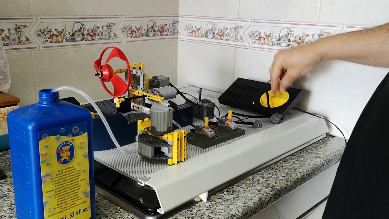 LEGO Bubble Maker v0.2 - YouTube