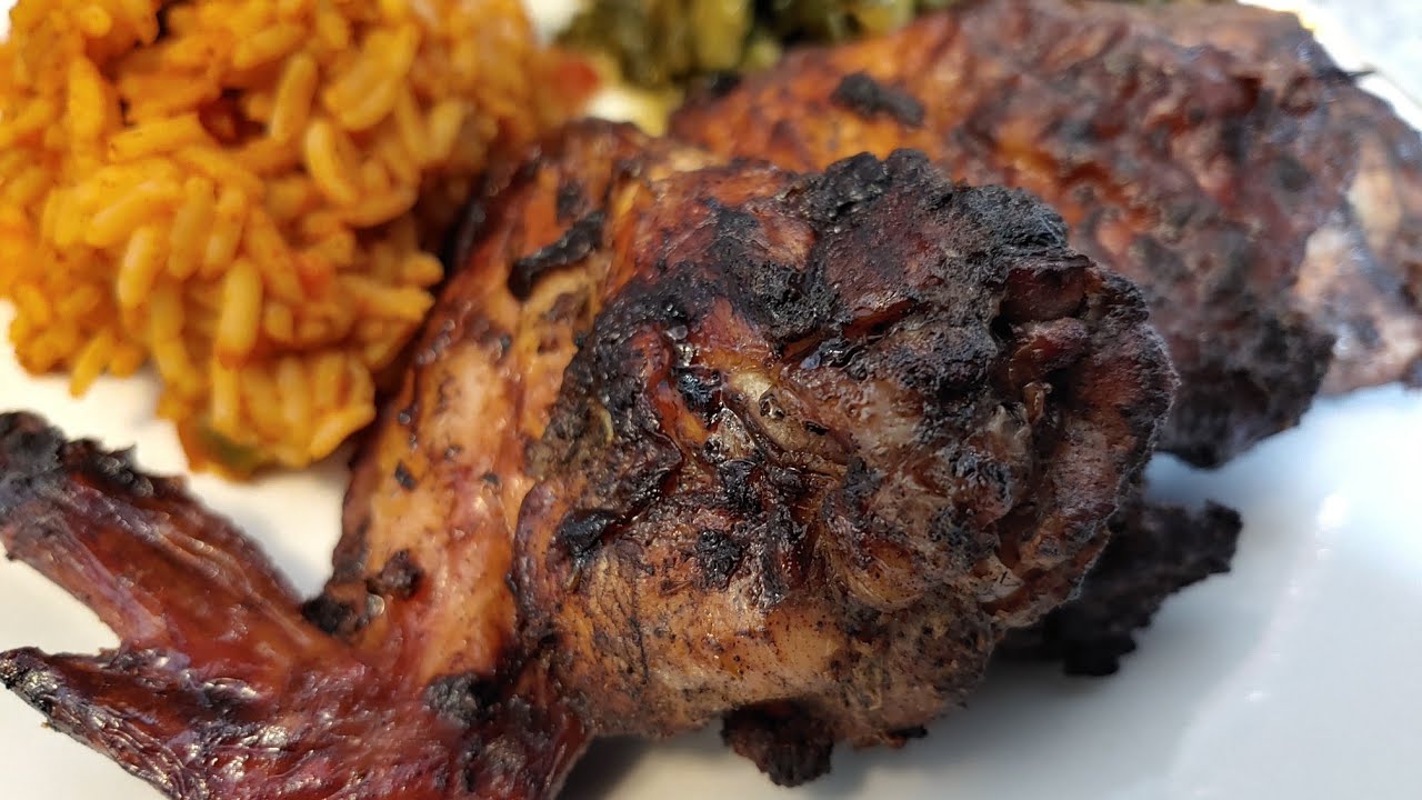How to make Grilled Jerk Chicken| Awesome Jerk Chicken - YouTube
