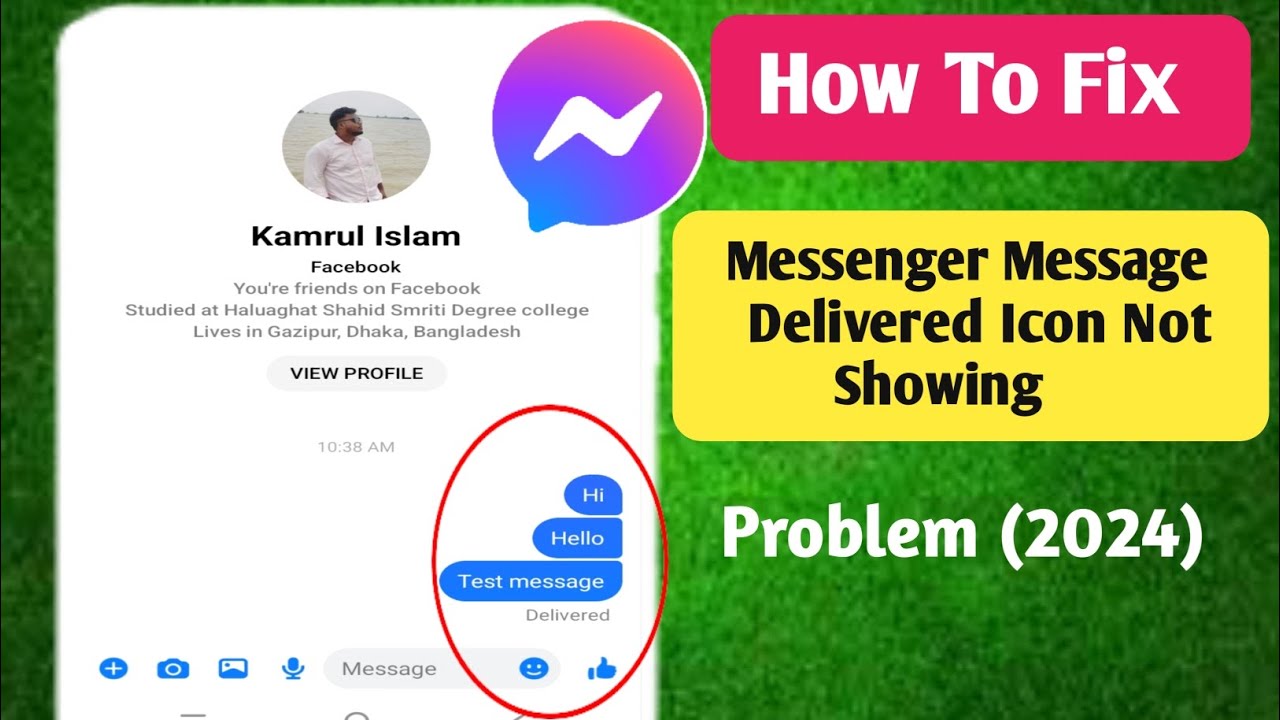 Messenger delivered icon not showing | Messenger delivered icon removed ...