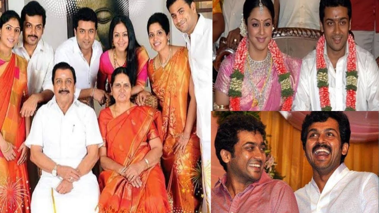 Actors Suriya😍Karthi Family Photos 👪 - YouTube
