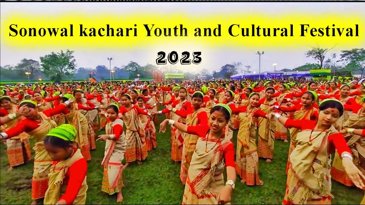 A dance by the Sonwal Kachari women ||Sonowal kachari youth & Cultural ...