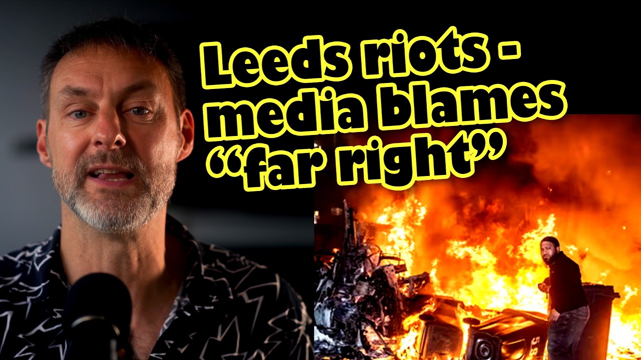 Leeds riots and the media response - YouTube
