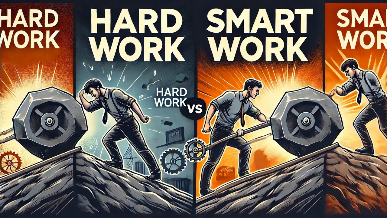 Hard Work vs Smart Work: Which One Wins? Differences - YouTube