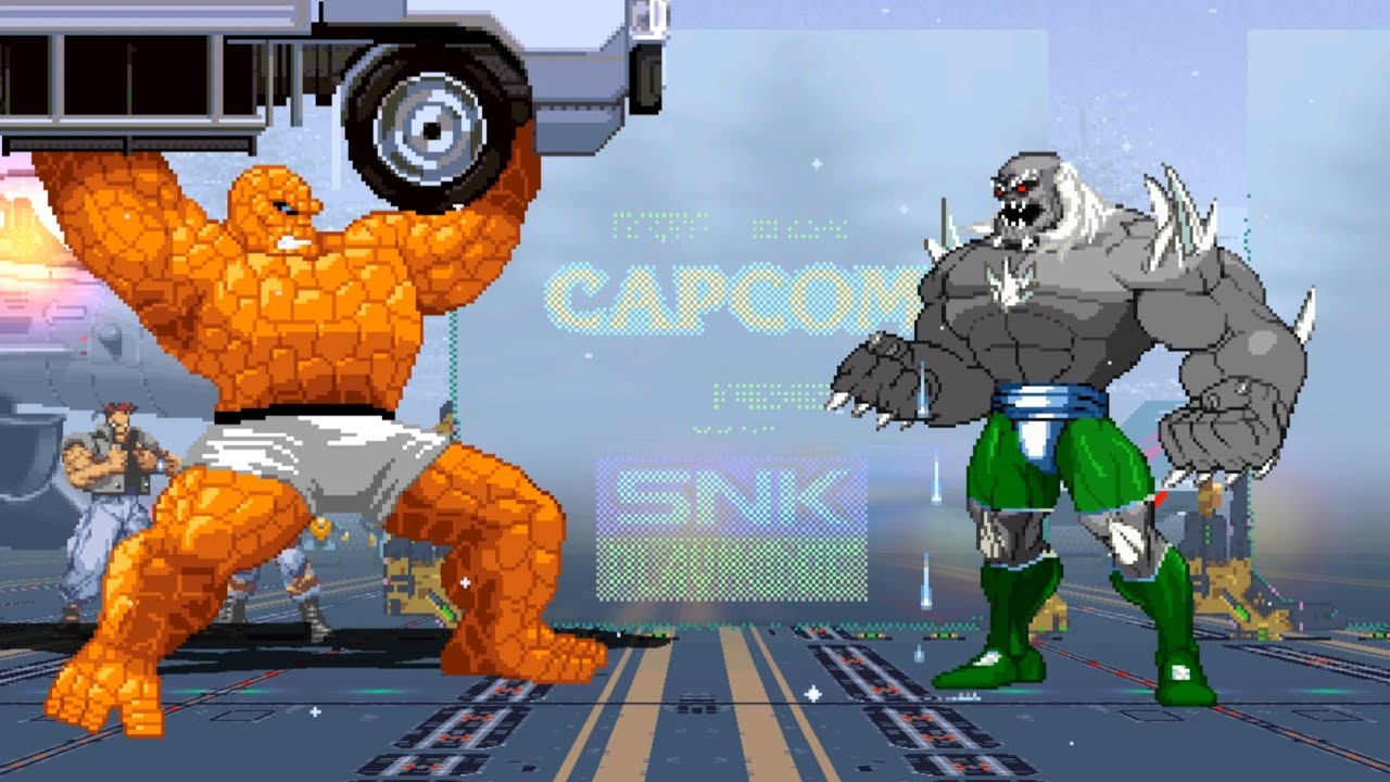 THE THING vs DOOMSDAY - The most insane fight ever made! - YouTube