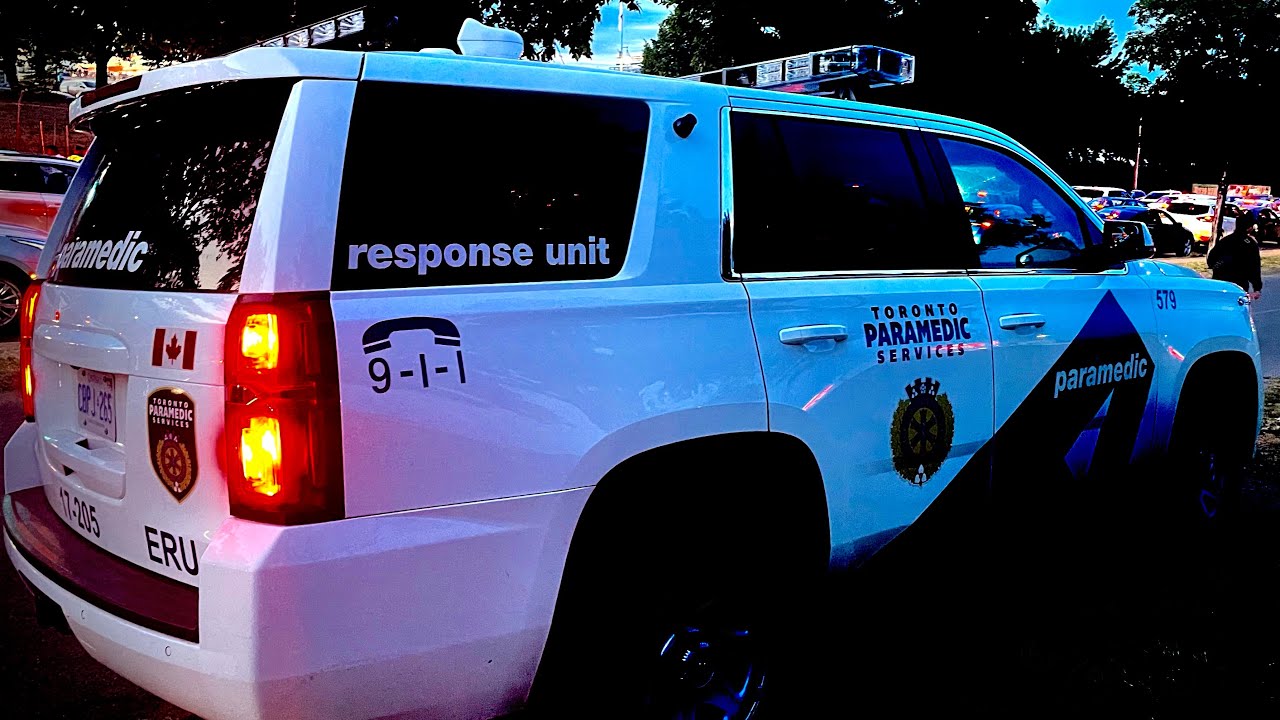 (4K Reupload) Toronto EMS & Toronto Fire Responding + Photos (20/08/22 ...