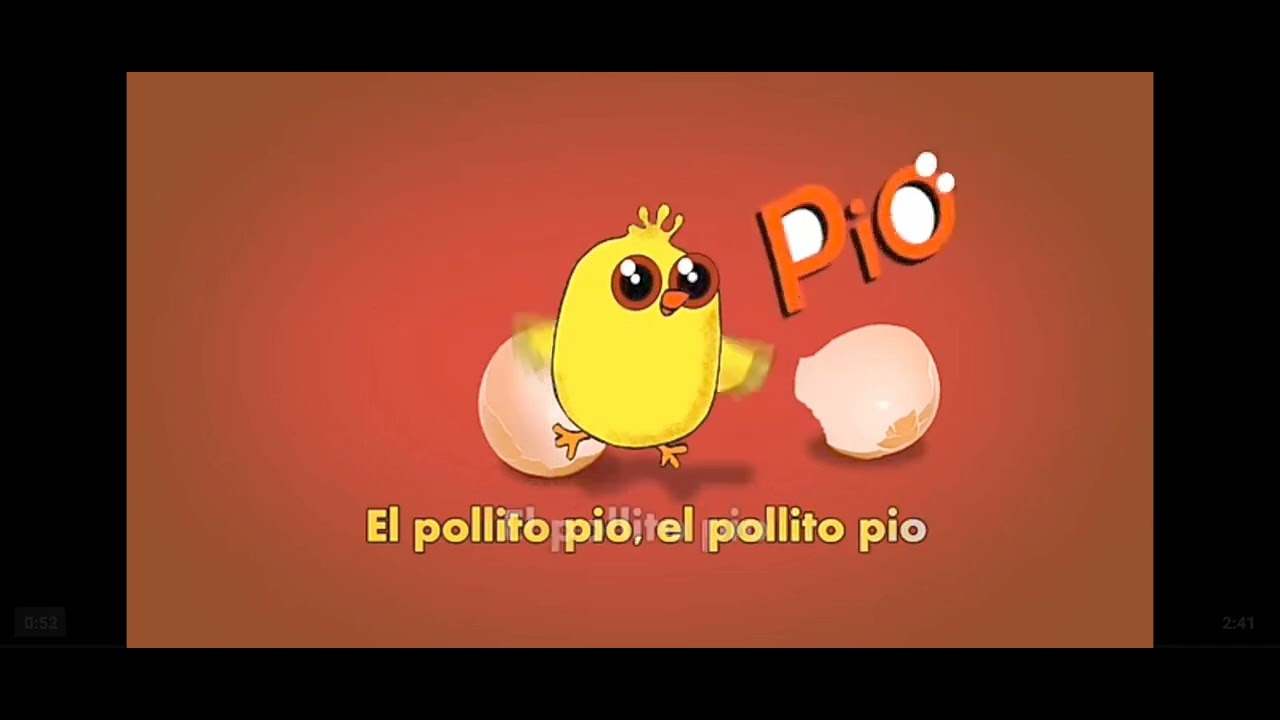 El Pollito Pío (Clip oficial) - YouTube