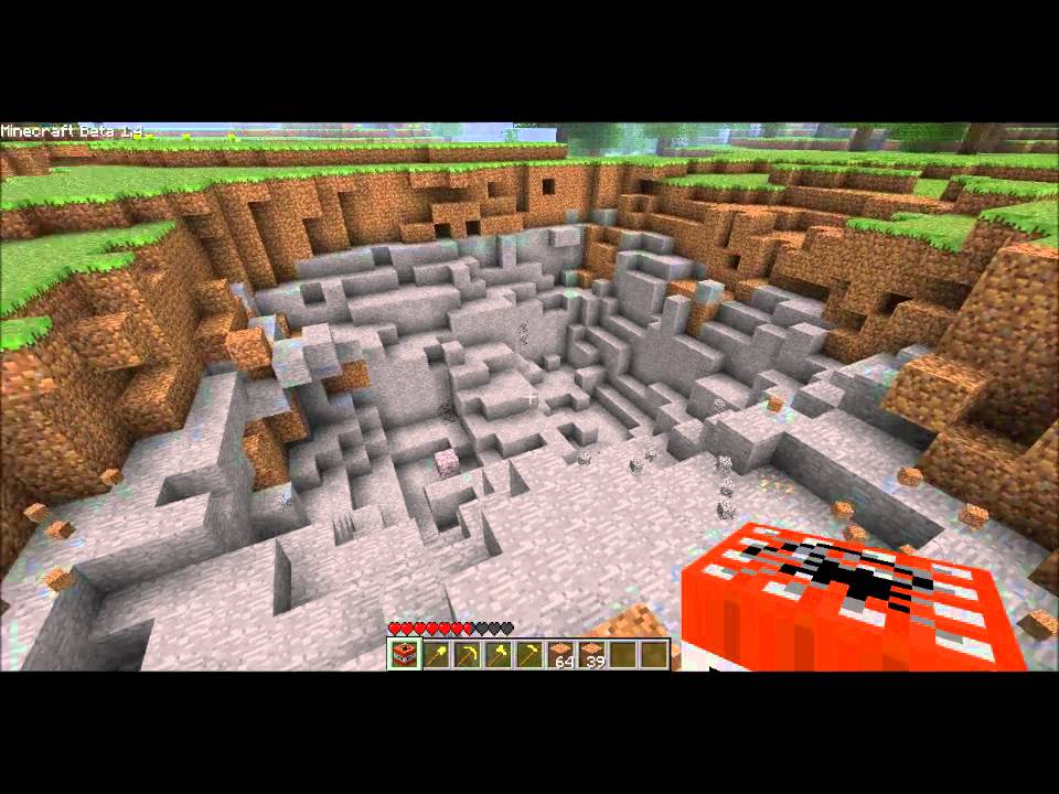 minecraft - 100 blocks of dynamite - YouTube