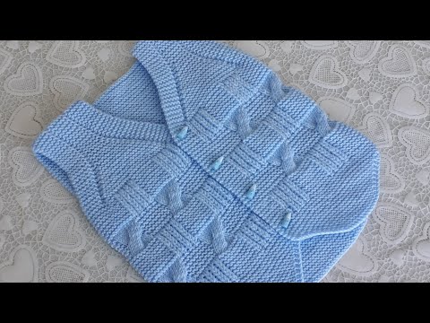 Selanik Modelli Kivrimli Yelek Yapimi 1.5-2 Yaş