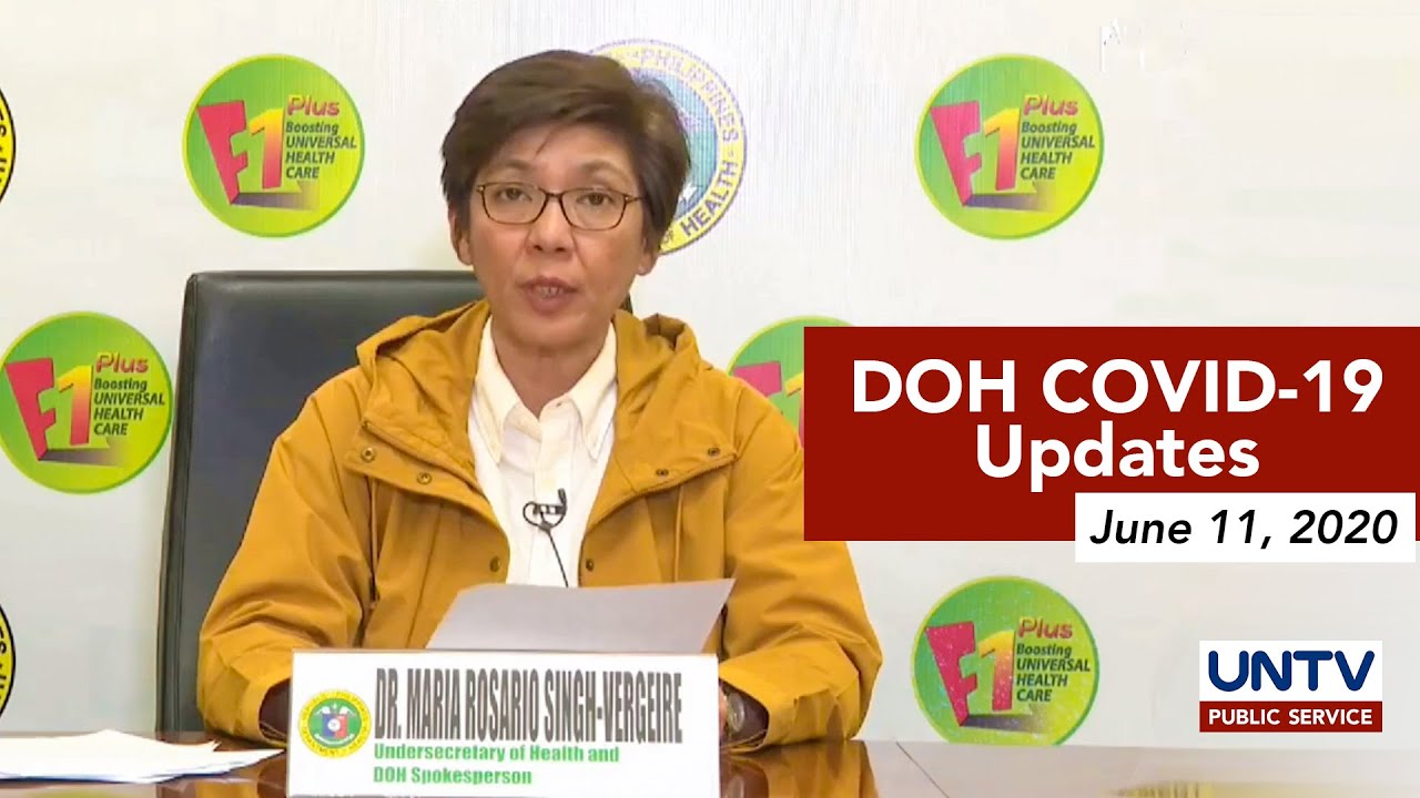 DOH COVID-19 Virtual Presser | Thursday, June 11 - YouTube