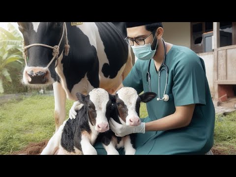 Sapi melahirkan pertama sakit mastitis - YouTube