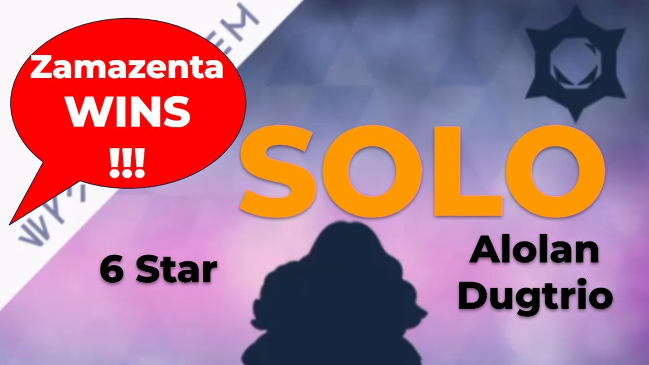 How to SOLO 6 star Alolan Dugtrio Rock Tera Type - Zamazenta - Pokemon ...