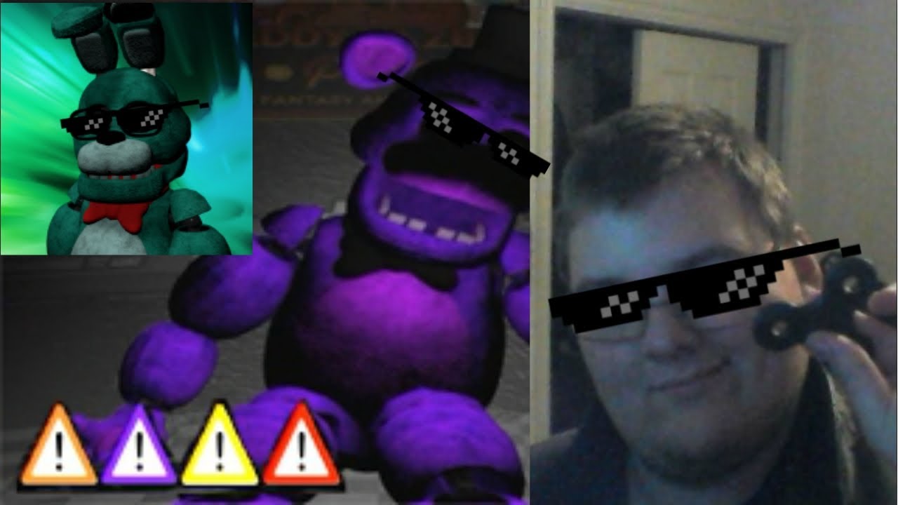 THE FIDGET SPINNER & KILLER ANIMATRONICS!! || FNaF FanGame: Five Nights ...