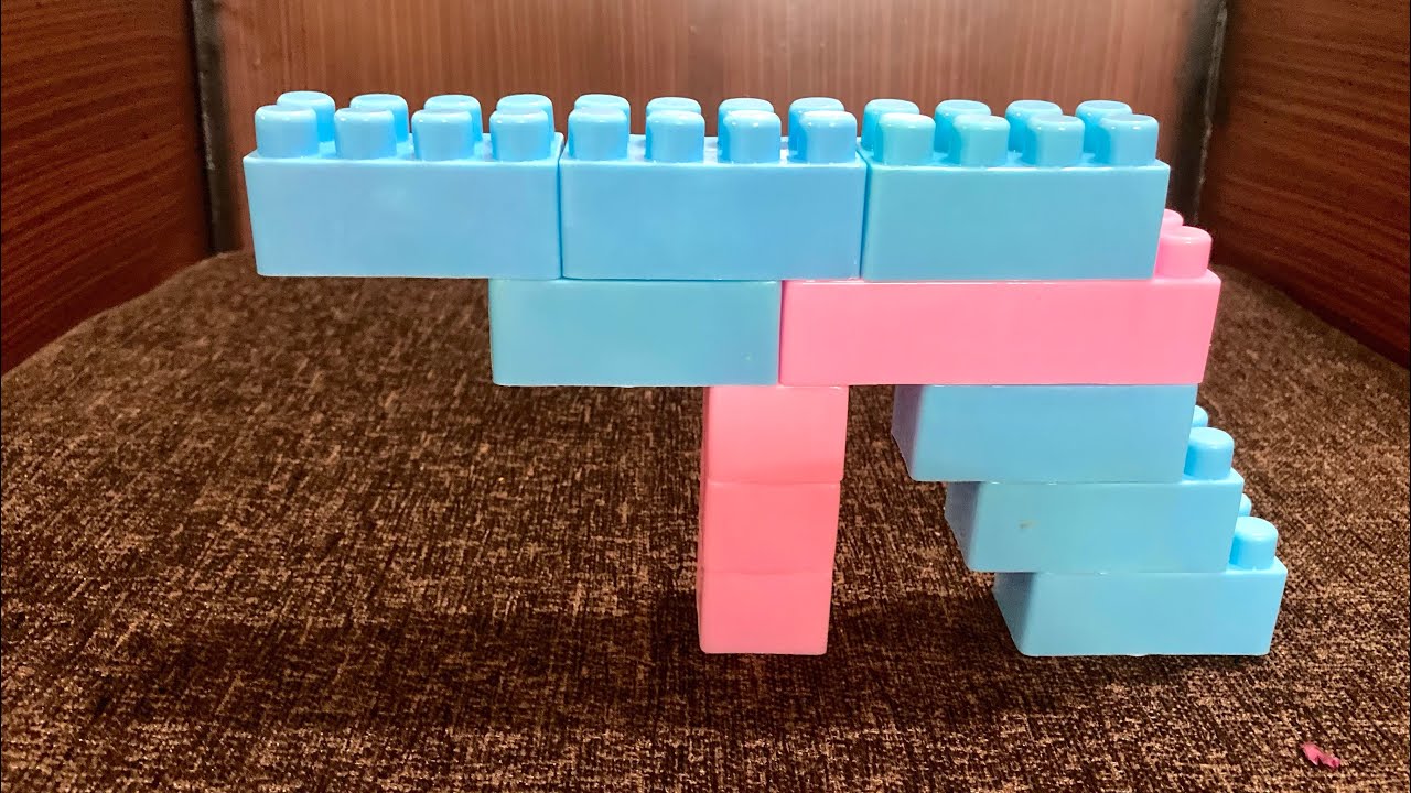 Building blocks for kids / blocks gun / gun made with building blocks ...