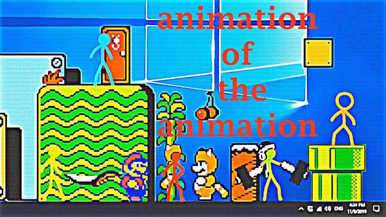 Animation vs. Super Mario Bros. // ANIMATION OF THE ANIMATION - YouTube