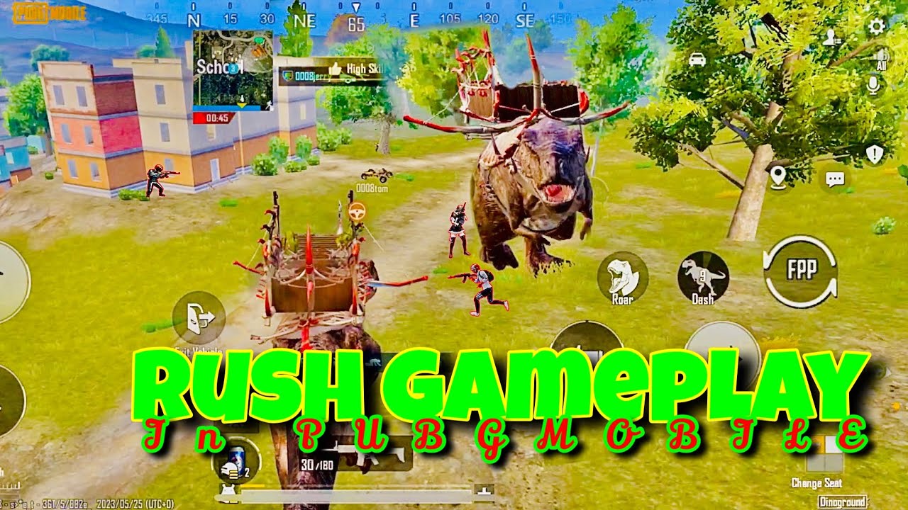 RUSH GAMEPLAY IN PUBG MOBILE || PUBG MOBILE GAMEPLAY #bgmi #pubg ...