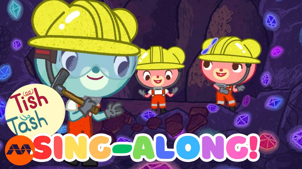 Tish Tash DIGGING MINING Adventure ⛏️💎🎶 | TishTash S1E12 Sing & Dance ...